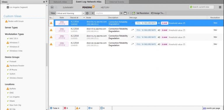 Adrem Software NetCrunch review - monitoring and visualization - ITSMDaily.com