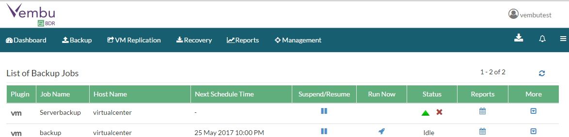 Vembu Backup & Disaster recovery suite review - ITSMDaily.com
