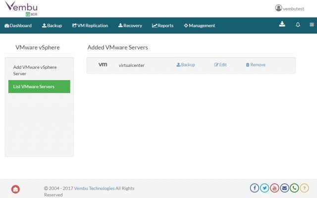 Vembu Backup & Disaster recovery suite review - ITSMDaily.com