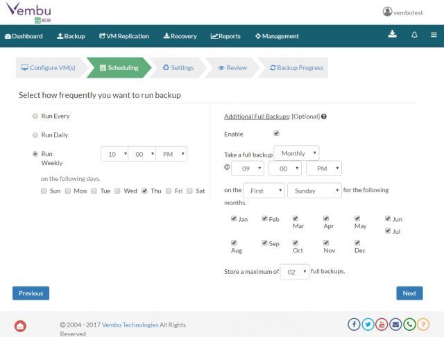 Vembu Backup & Disaster recovery suite review - ITSMDaily.com