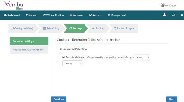 Vembu Backup & Disaster recovery suite review - ITSMDaily.com