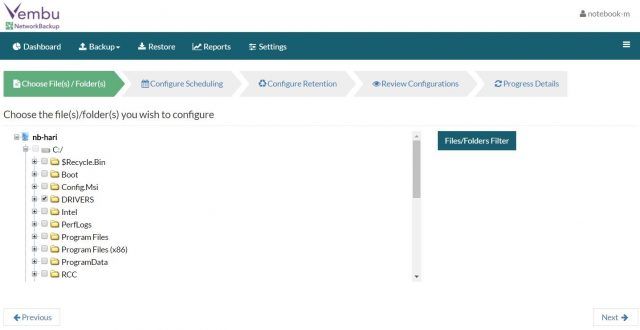 Vembu Backup & Disaster recovery suite review - ITSMDaily.com