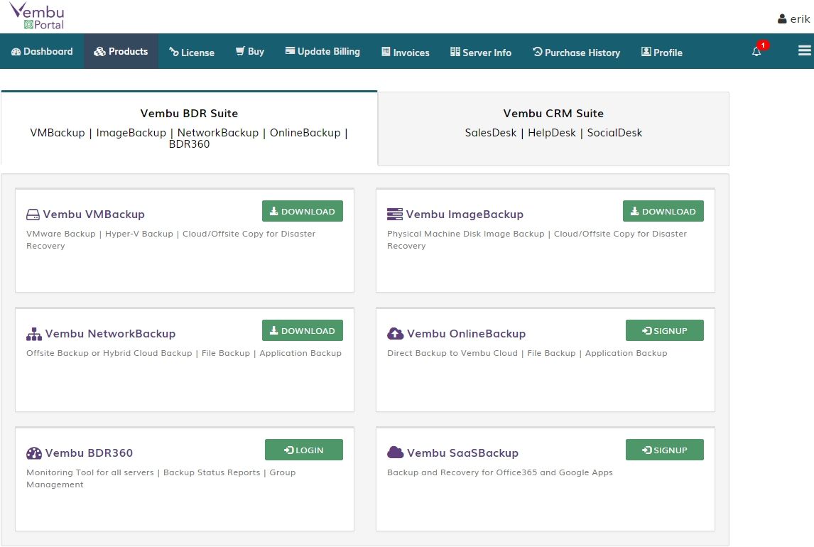 Vembu Backup & Disaster recovery suite review - ITSMDaily.com