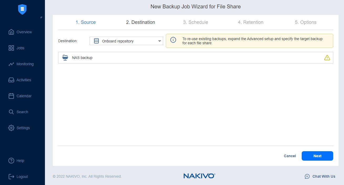 How to backup NAS with Nakivo Backup and Replication - ITSMDaily.com